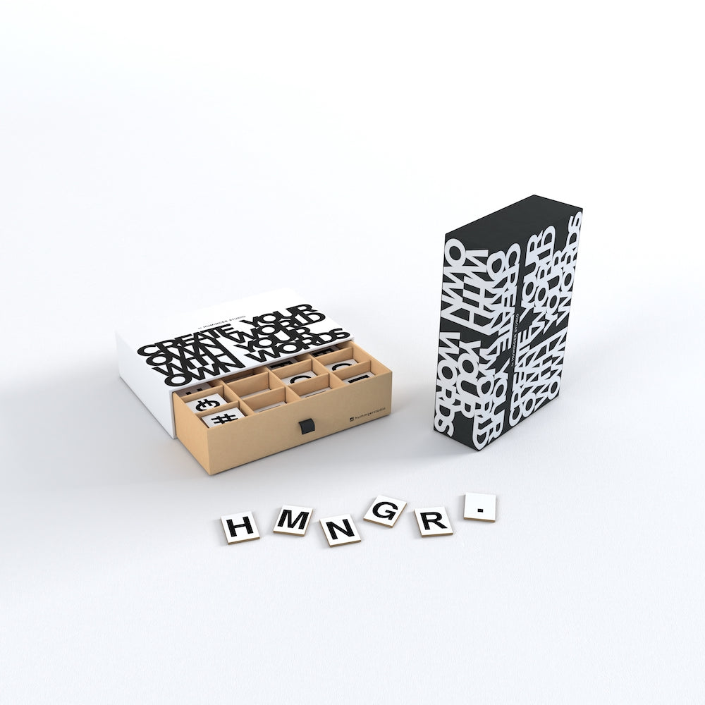 Extra Letter Sets – huminger
