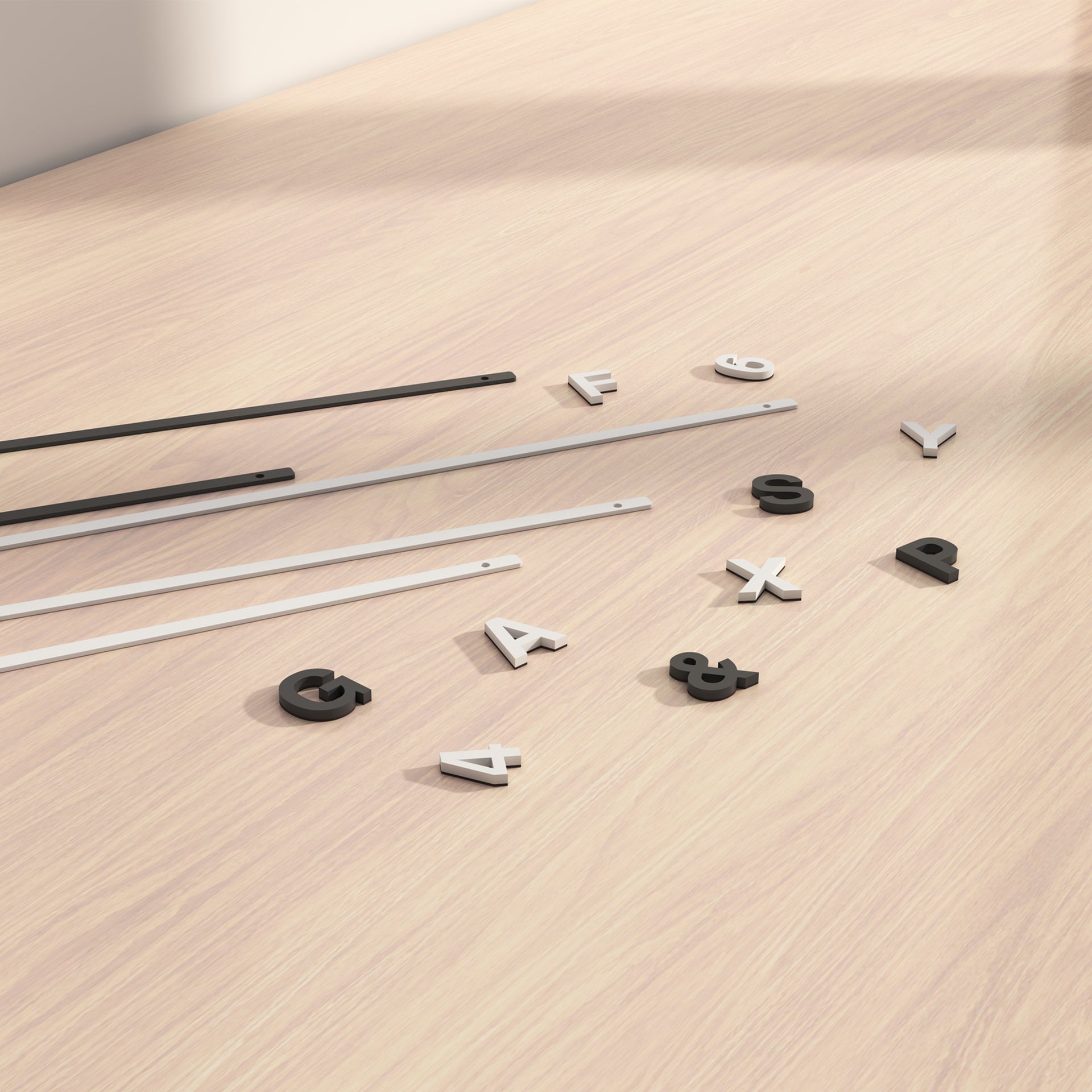 Extra Magnet Letters Set for Magnet Letters Board, Letters Only